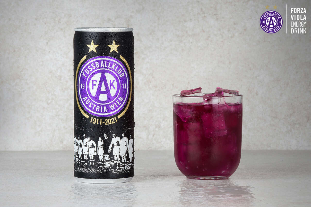 Forza Viola Energydrink ab sofort bei BILLA & BILLA PLUS