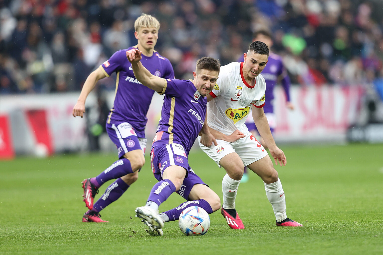 3:3 – Sensationelles Spiel der Austria in Salzburg