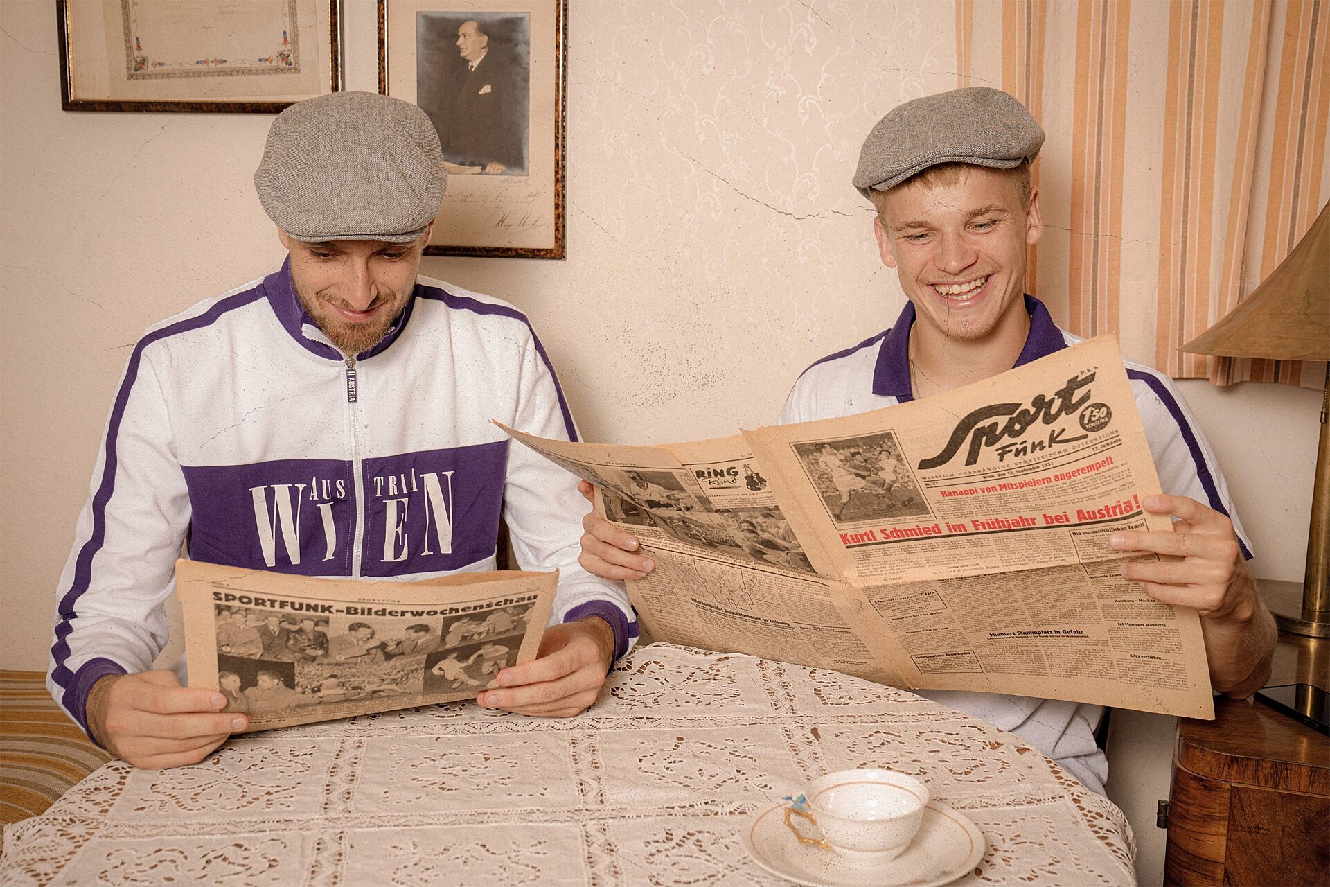 50 Jahre Austria in Favoriten: Retro-Kollektion & Fantalk