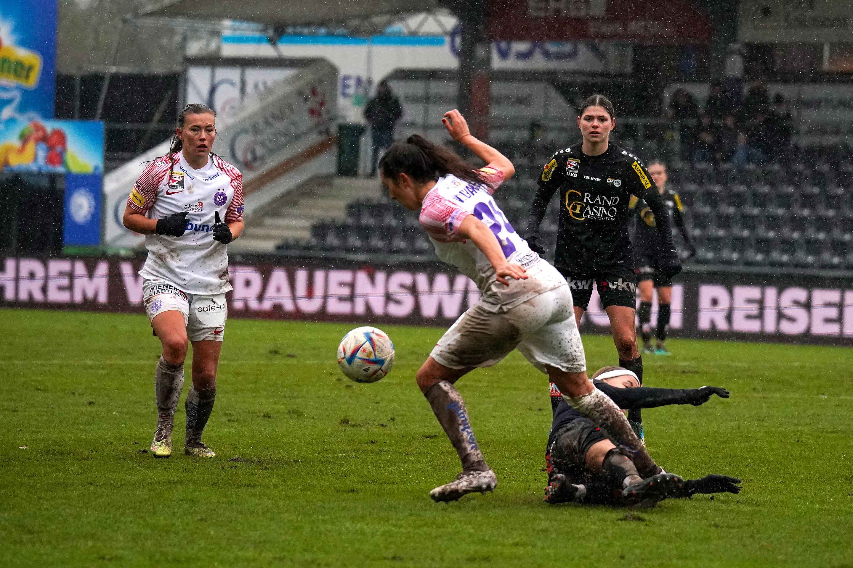 Veilchen entführen einen Punkt aus Altach