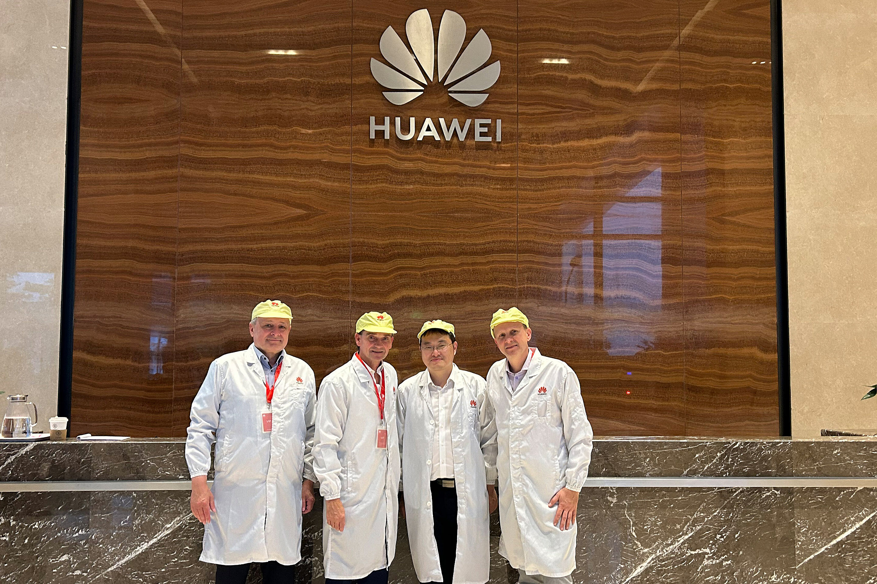 Austria Wien visits the HUAWEI headquarters