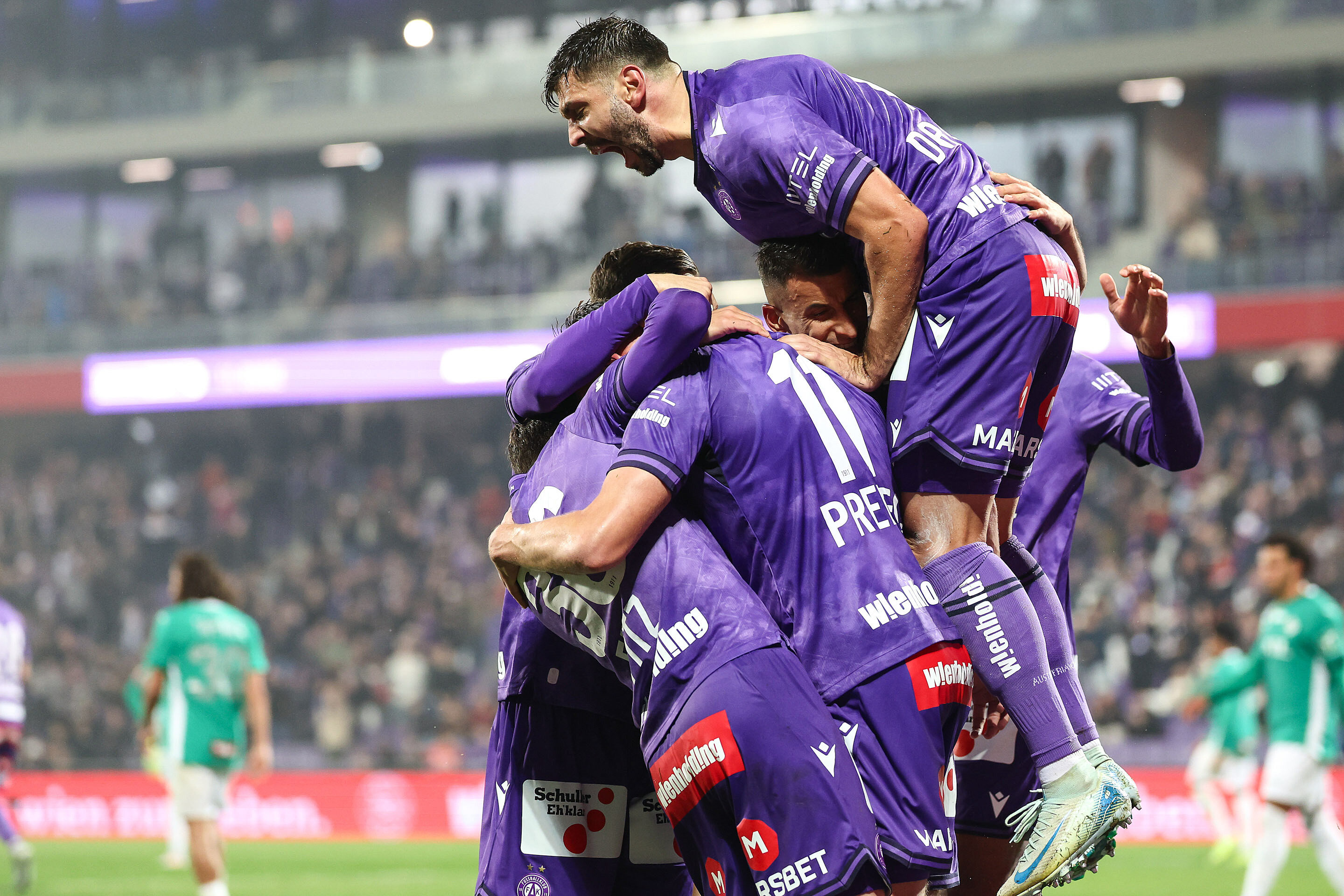3:0-Heimsieg gegen die WSG Tirol