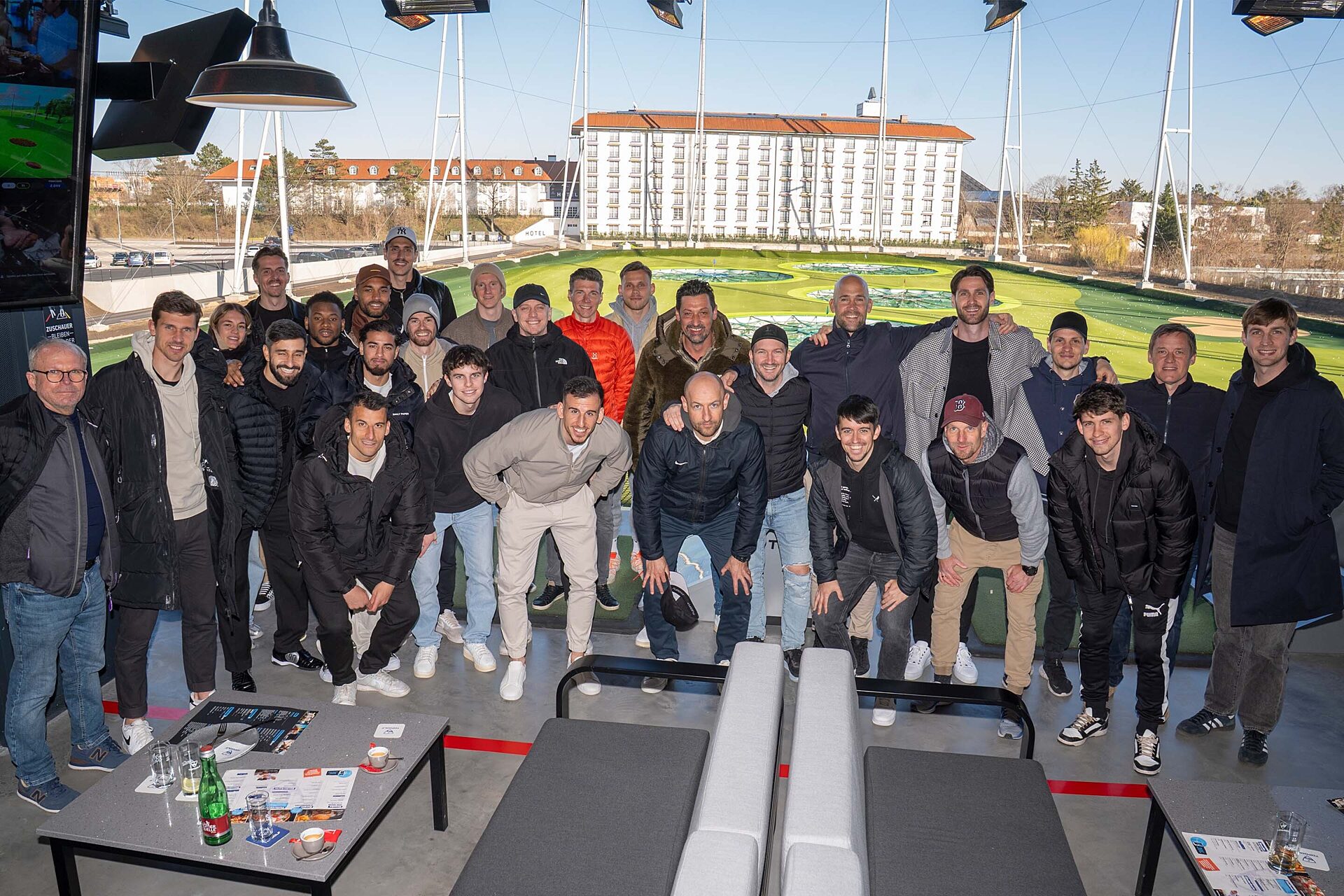 Team building event at Topgolf Vienna