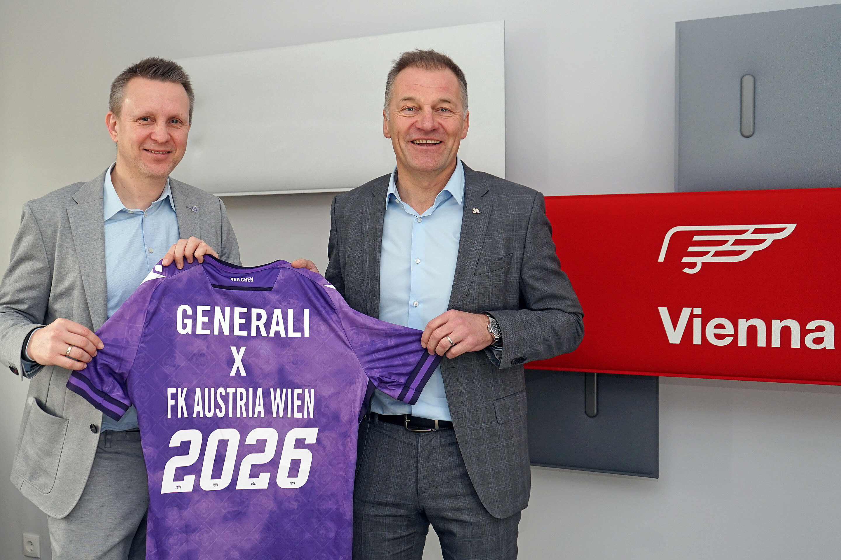 Austria Wien & Generali verlängern Zusammenarbeit