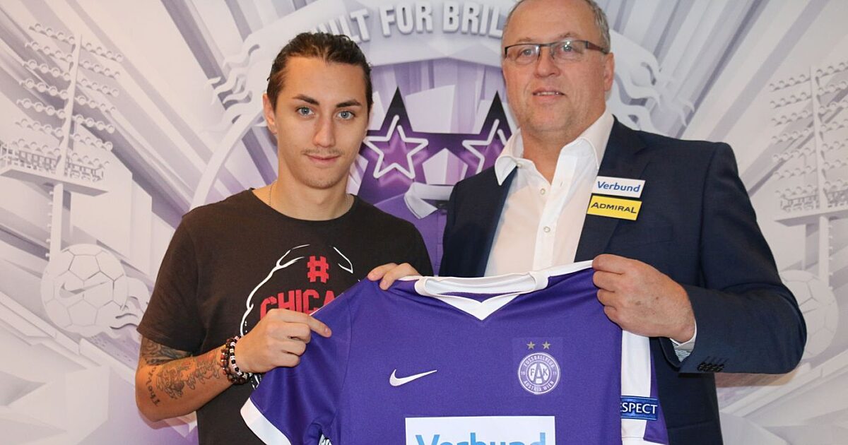 Max Sax unterschreibt bis 2022 beim FK Austria Wien