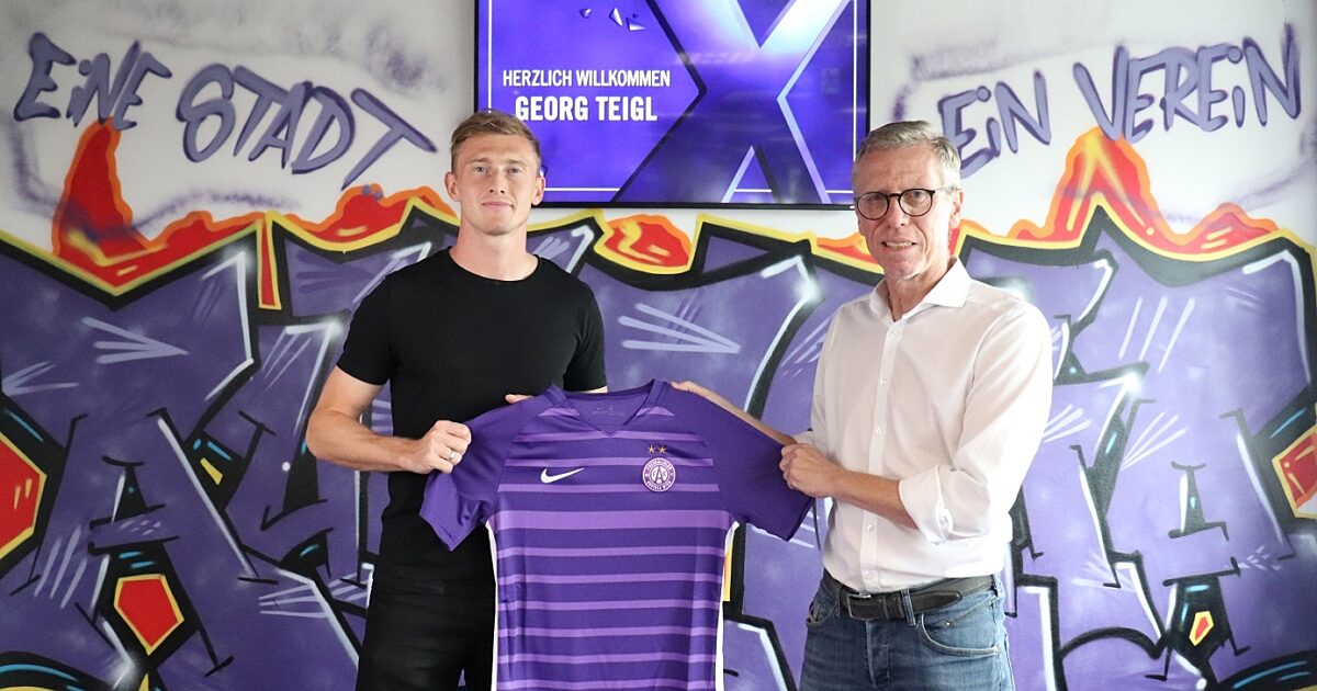 Austria Wien holt Georg Teigl aus der deutschen Bundesliga